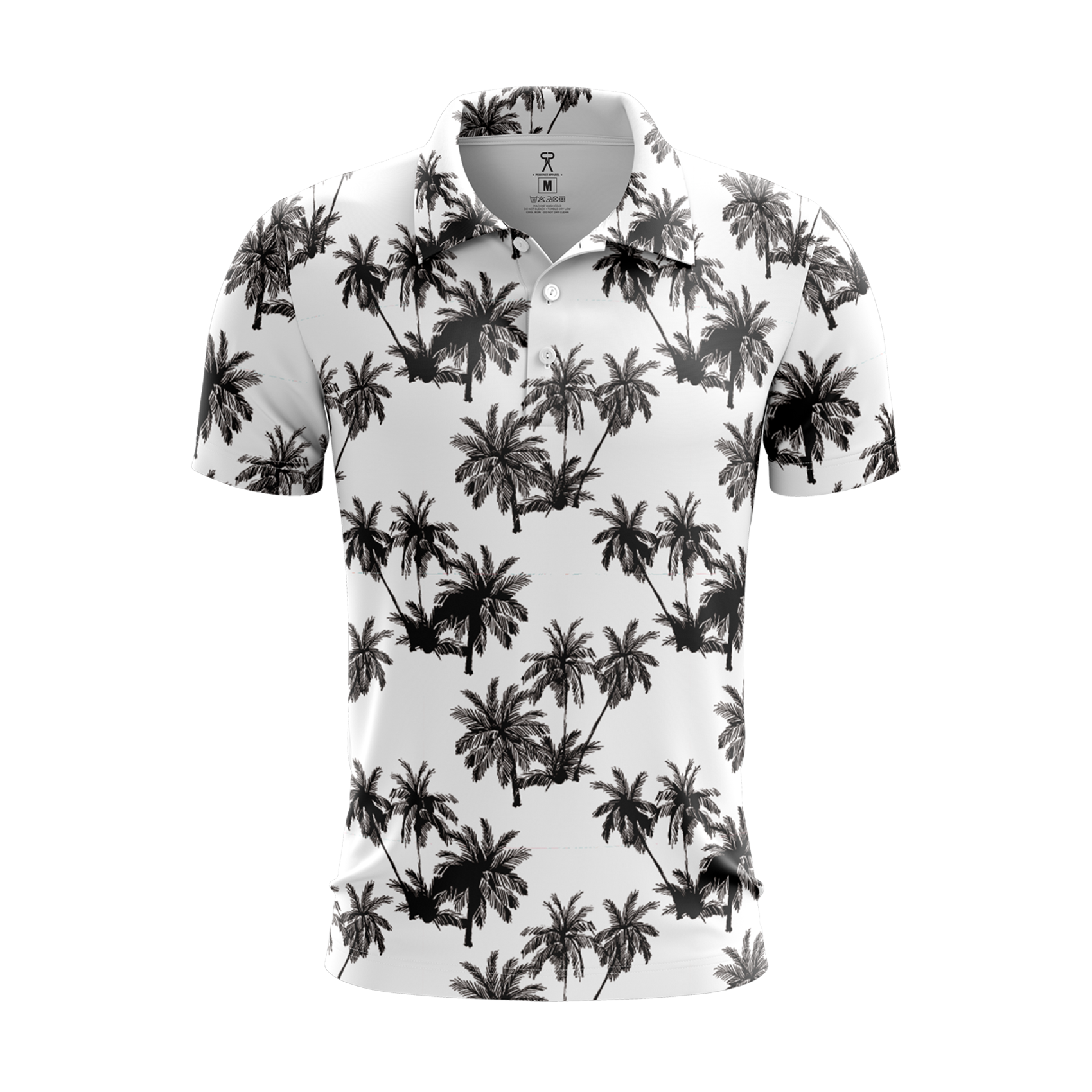 FLORAL PATTERN GOLF POLO – Peak Pace Apparel